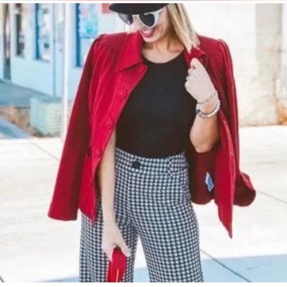 CAbi | Jackets & Coats | Cabi Red Blazer | Poshmark